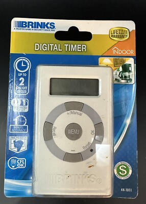 Genuine Brinks Digital 7-Day Timer Type 44-1011 -NEW & SEALED | eBay