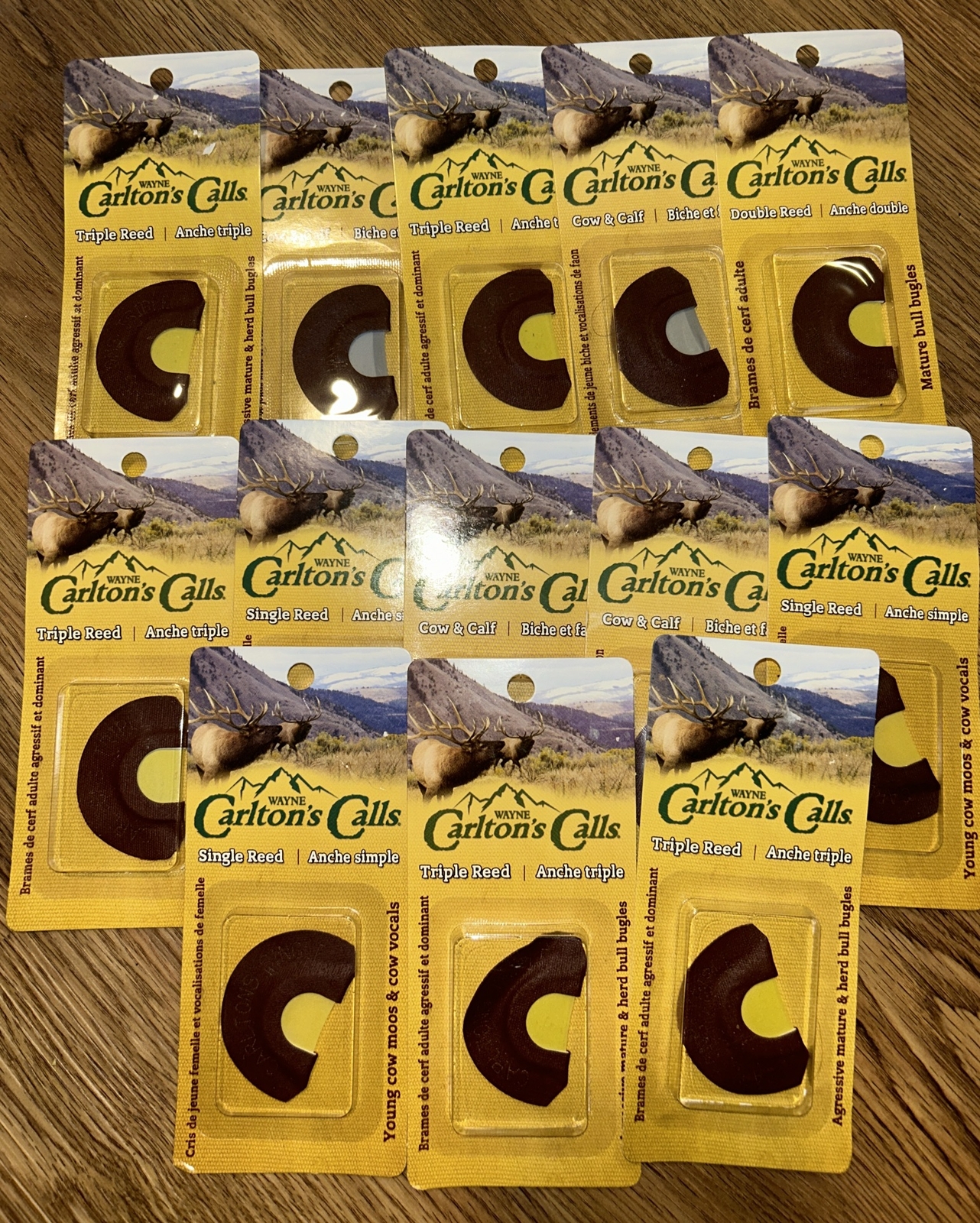 Wayne Carlton's Calls: Triple Reed Anche Triple #70183 Lot Of 13 New | eBay