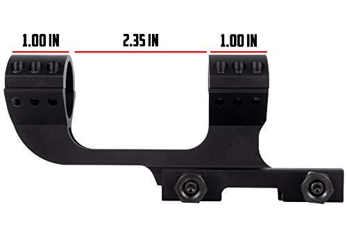 Ultralight H-Series Cantilever Offset Picatinny Scope Mount | 1 Inch ...