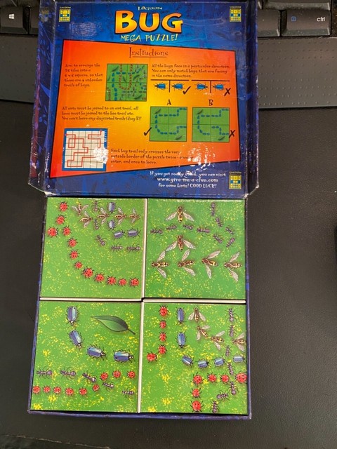 Lagoon BUG MEGA PUZZLE 36 Tiles PERPLEXING Quick Ship for sale online ...