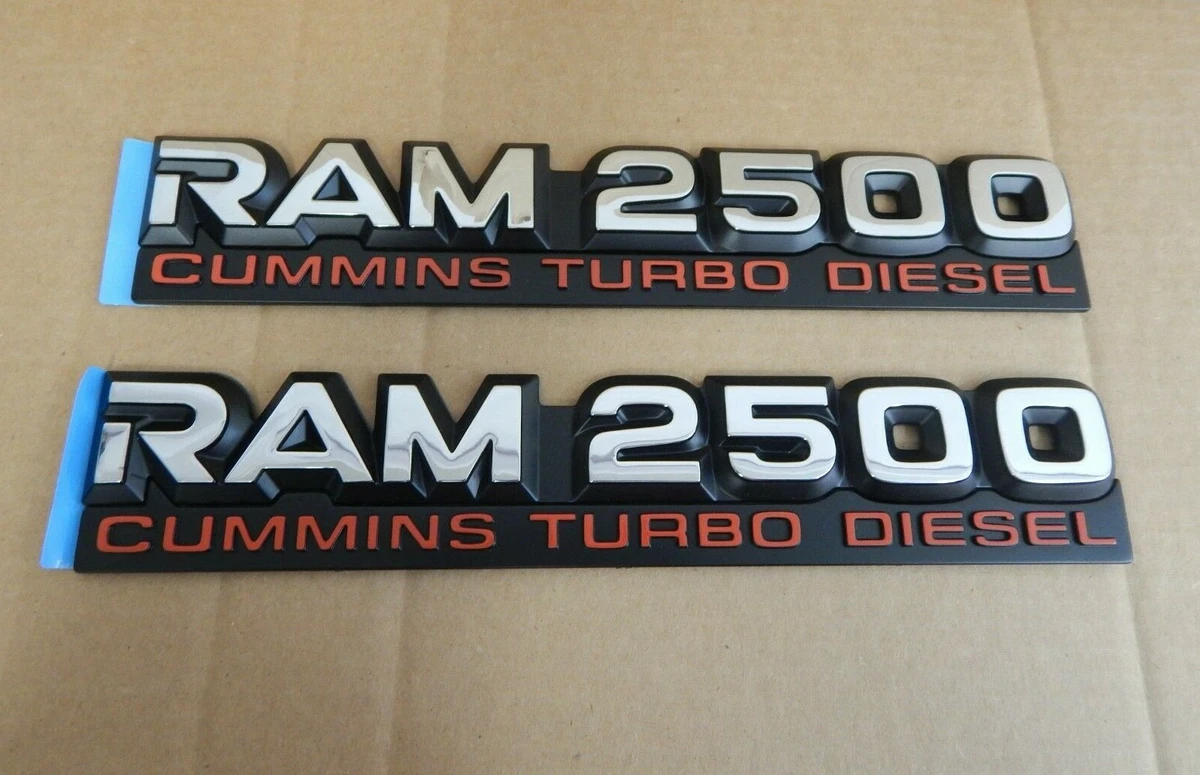 Cummins Turbo Diesel Badge