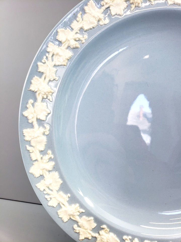 Wedgwood Queensware Cream on Lavender 10" Dinner Plate & 7" Bread Plate ...