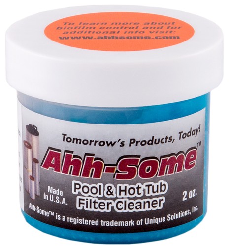 Ahh-Some Pool & Hot Tub Filter Bio-Cleaner Chemical 2 oz Ahhsome NEW | eBay
