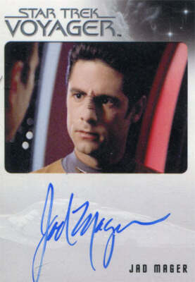 Star Trek Voyager Heroes & Villains Autograph Card Jad Mager as Ensign ...