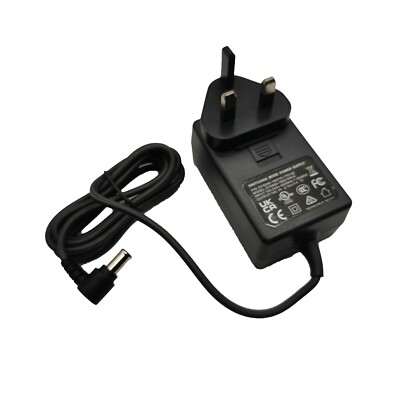 19v For LG 24MK400H-B led tv Power supply adapter with UK mains cable ...