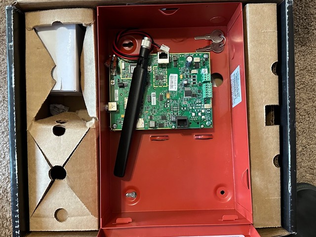 TELGUARD TG-7FS-V 5G LTE-M VERIZON COMMERCIAL FIRE ALARM CELLULAR ...