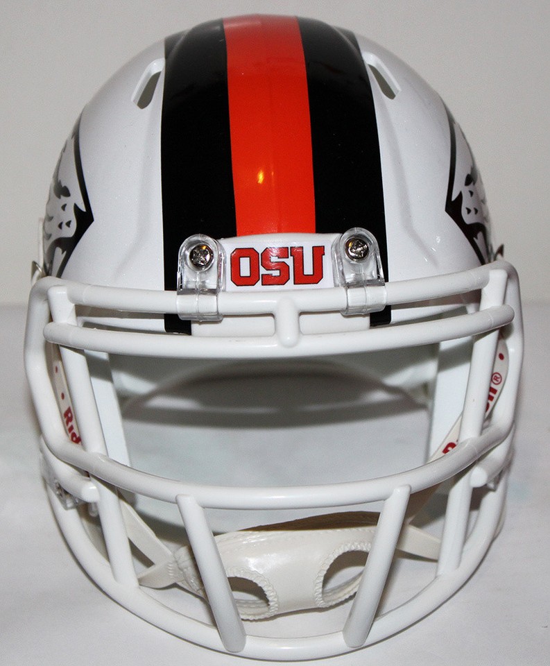 2017 Oregon State Beavers Custom Riddell Mini Helmet v Oregon | eBay