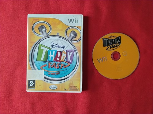 Disney Think Fast Nintendo Wii IN Hülle Pal FR 8717418191658 | eBay.de