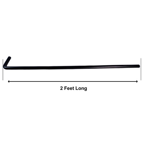 Wood Fence Gate Drop Rod - 24" Wood Gate Drop Pin/Cane Bolt - Wood Gate ...