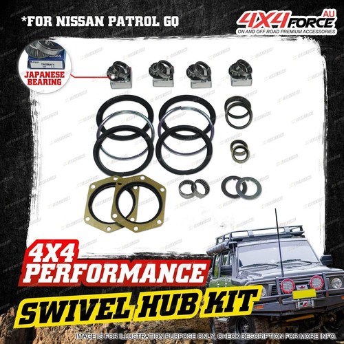 Swivel Hub JP King Pin Bearing Seal Kit for Nissan Patrol GQ Y60 2.8L 3 ...