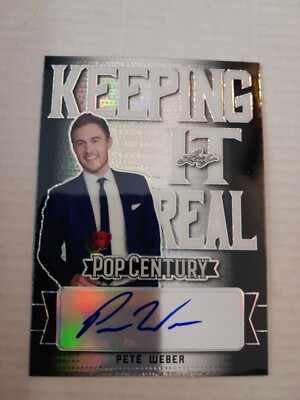 Pete Weber /10 Pris Black KIR Autograph Card 2021 Leaf Pop Century The ...