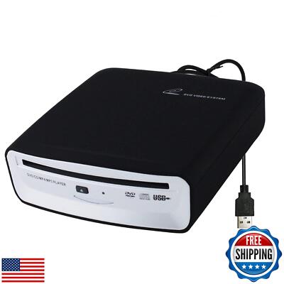USB Portable CD Player for Car Universal External Car CD Player USB DVD ...
