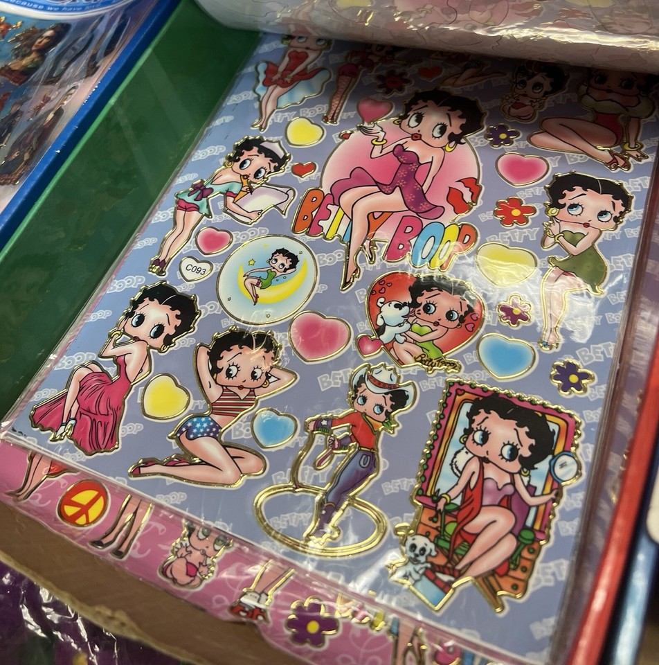 Betty Boop Sticker Sheets | eBay