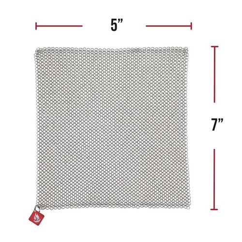 Knapp Made Chainmail Dishcloth 7”x5” - Replace Your Dirty Sponge - All ...