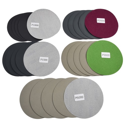High Quality Sandpaper Disc Dry And Wet Latex Flocking Low Curl No ...