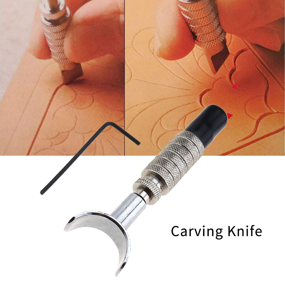 65 Pcs Leather Sculpture Stamping Tools Kit Included Pattern Alphabet ...