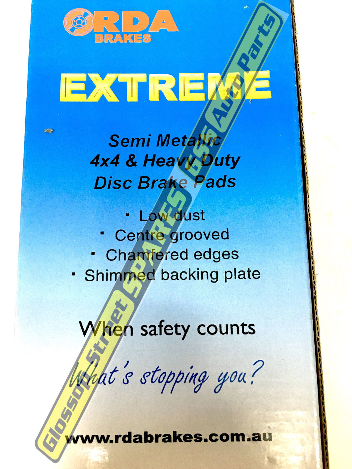 RDA Rear Extreme Heavy Duty Brake Pads RDX1200SM DB1200 suits Pajero Ns ...