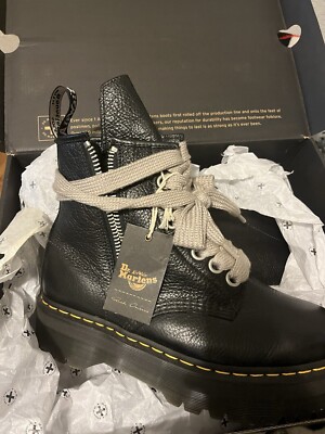 Rick Owen x Doc Martens Quad Sole Jumbo Lace | eBay