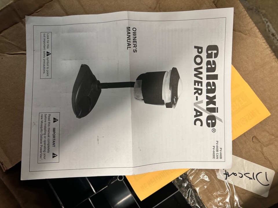 Flowtron PV-440 Galaxie Power-Vac Mosquito Control Unit (One Acre ...