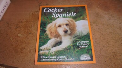Cocker Spaniels by Jaime Sucher 1993 trade paperback | eBay