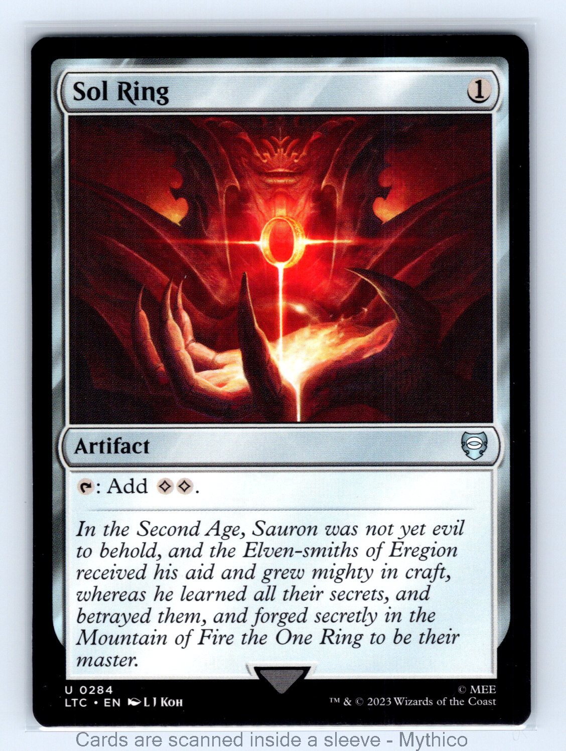 MTG Sol Ring Commander: The Lord of the Rings: Tales of Middle-earth ...