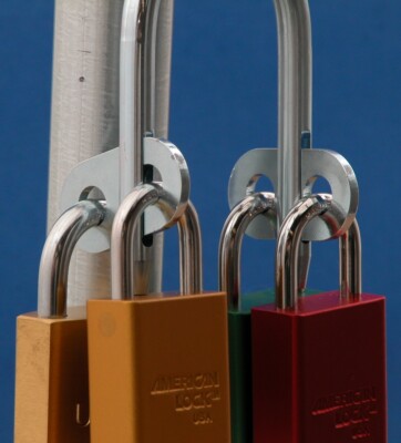 GM P6006, Multiple Padlock Locking Device - Shared Access - Dual Hasp ...
