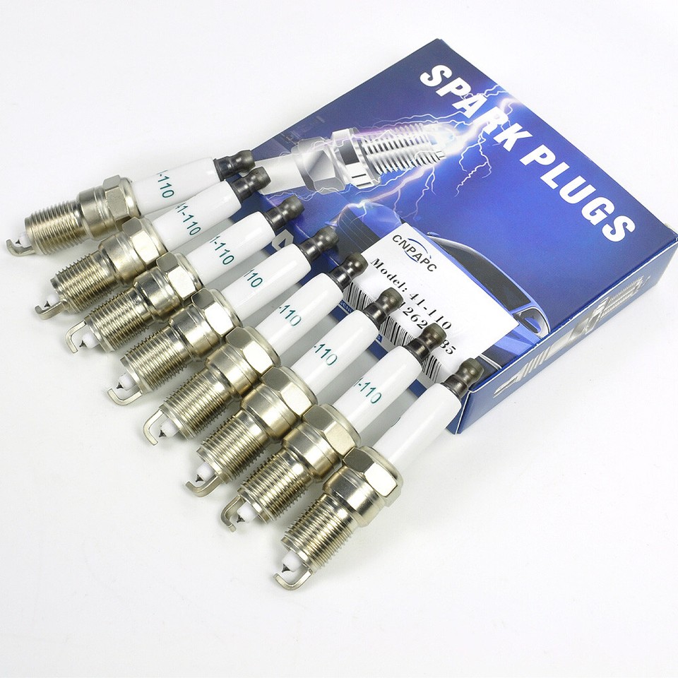 8 CNPAPC 41-110 12621258 REAL IRIDIUM SPARK PLUG FOR GMC CHEVY BUICK 5. ...