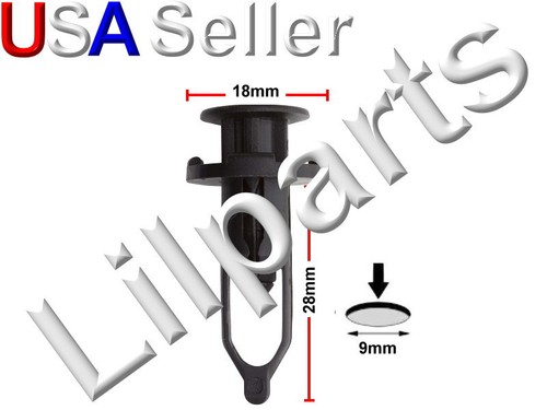 Toyota Lexus Rear Bumper Cover Push-Type Retainer 52161-16010 52161 ...