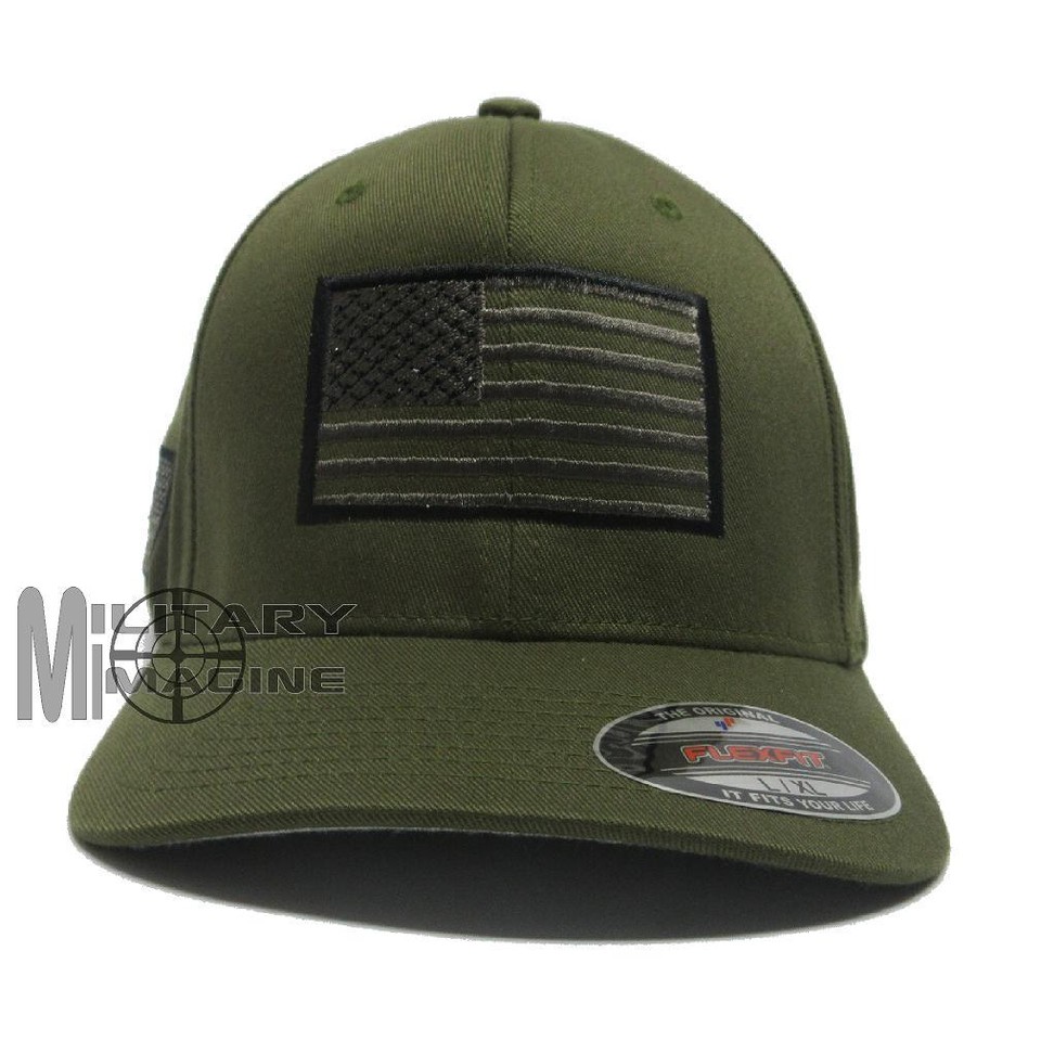 USA American Flexfit Structured Tactical Cap Military Army small US ...