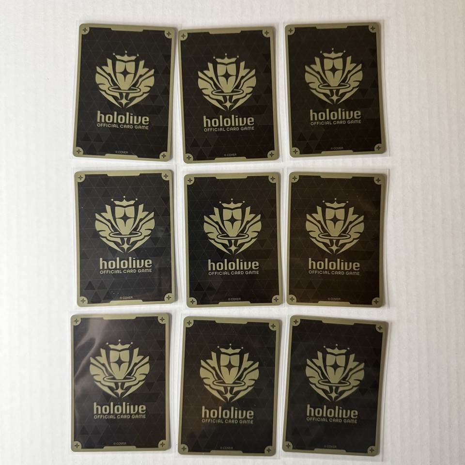 Hololive Official Card Game - TCG - Quintet Spectrum - hBP02 (Lot of 9 RR) | eBay
