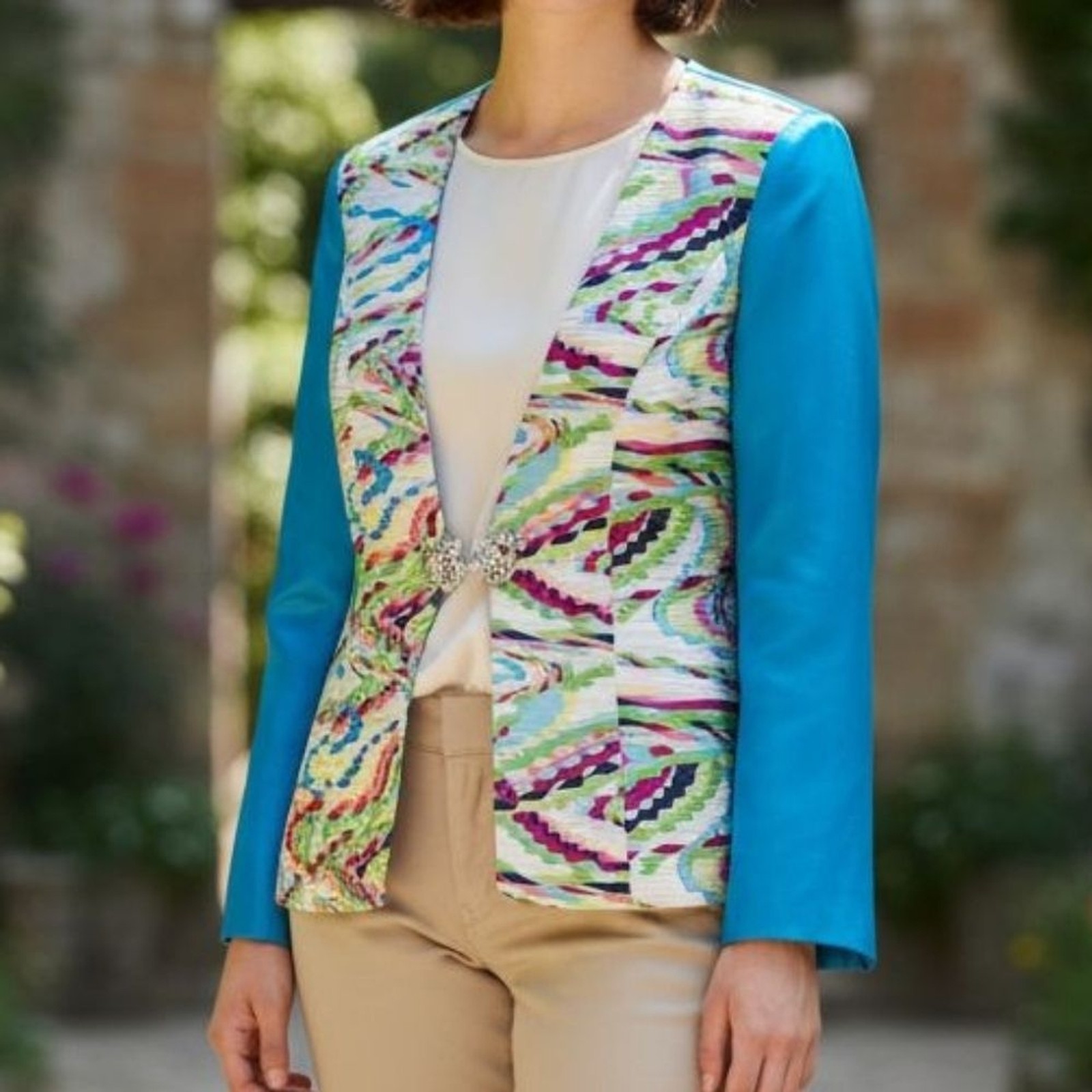 Moshita Couture Art Deco Blazer - Gem