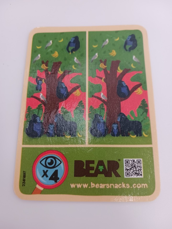 Complete Collection 60 Bear Fruit Roll Animal Trading Cards In ...