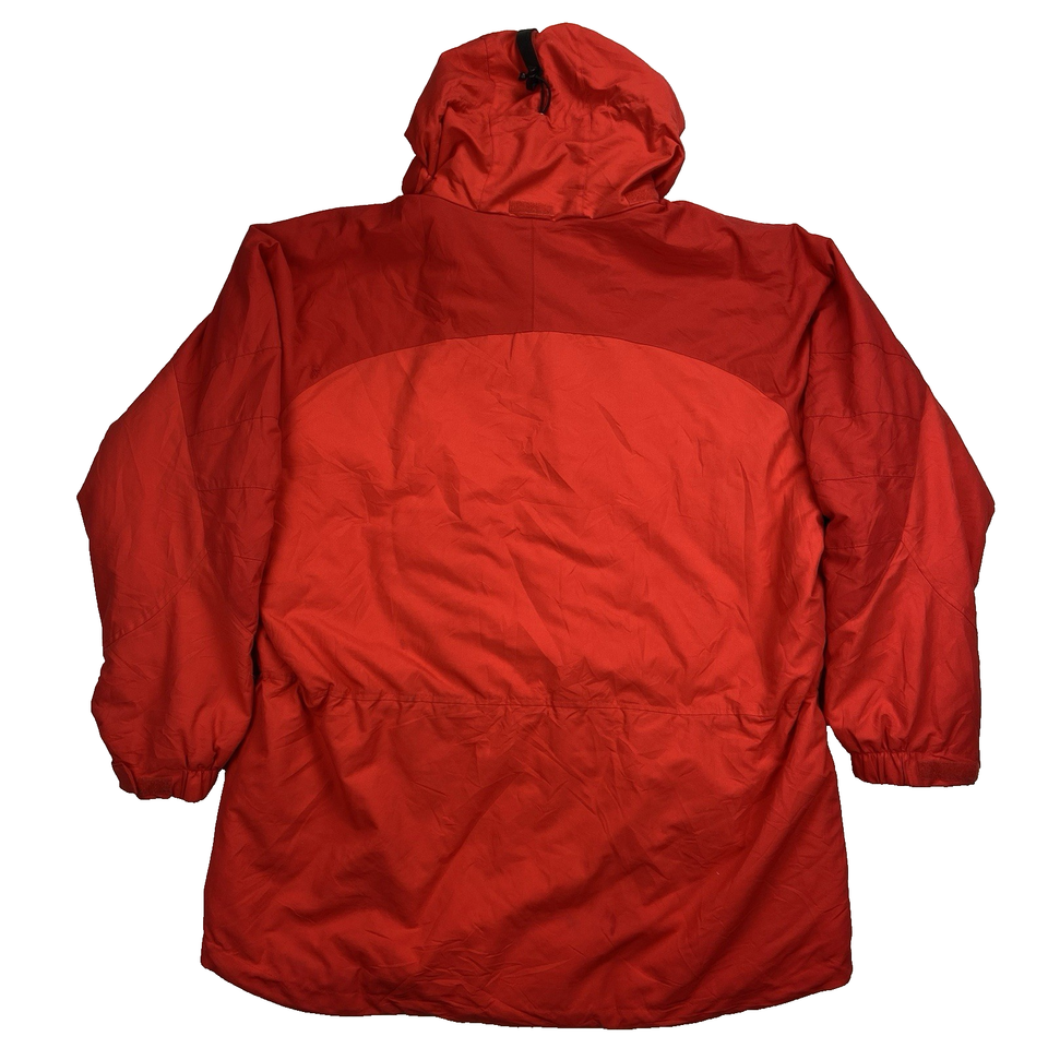 Vintage L.L. Bean Outdoors Red Hooded Parka Jacket Tall XL Thinsulate ...