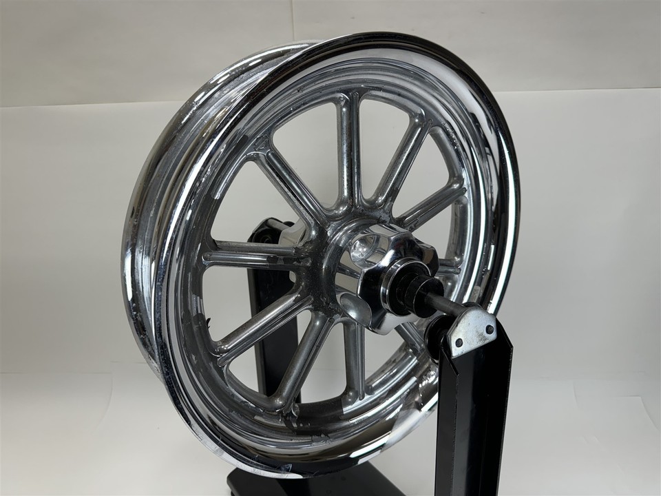 Harley-Davidson Revolver 10 Spoke Chrome Front Wheel 16x3 | eBay
