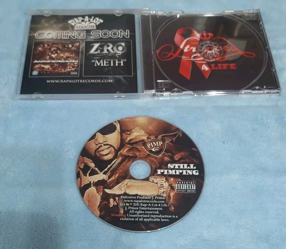 PIMP C STILL PIMPING OG 2011 CD BUN B UGK TRILL RAP-A-LOT DJ SCREW SUC ...