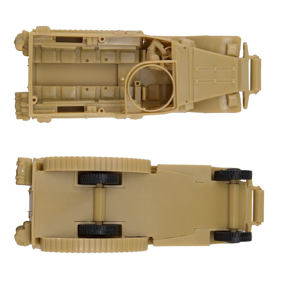 BMC CTS WW2 US M3 Halftrack Tan Classic Toy Soldier Plastic Armor ...