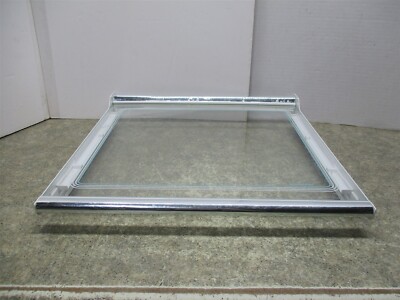 GE REFRIGERATOR SHELF W/RAILS PART # WR32X1346 WR71X2292 WR72X210 ...