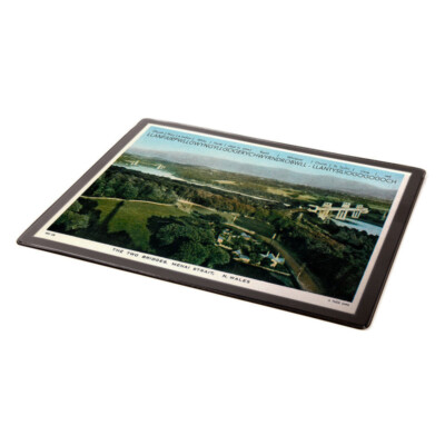 MOUSE MAT - Vintage Wales - The Two Bridges, Menai Strait, Llanfair P.G ...