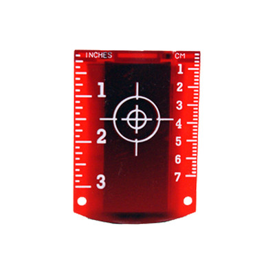 Linestorm Magnetic Red Laser Target For Use With Laser Levels | Cross ...