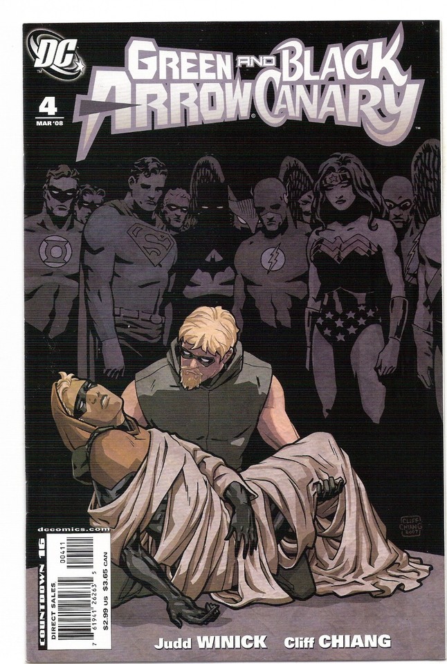 GREEN ARROW BLACK CANARY 1 4 SIGNED CHIANG 15 1ST APP. CARRIE HARTNELL ...