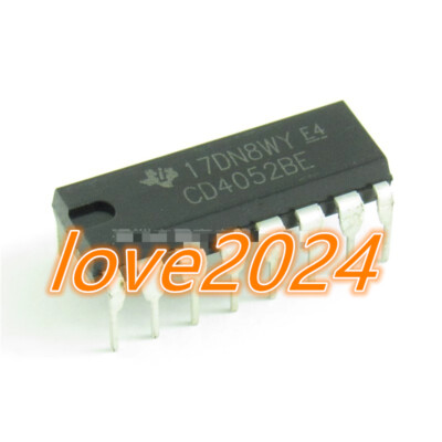 10pcs In-line CD4052BE CD4052BD DIP-16 multiplexer #YT | eBay