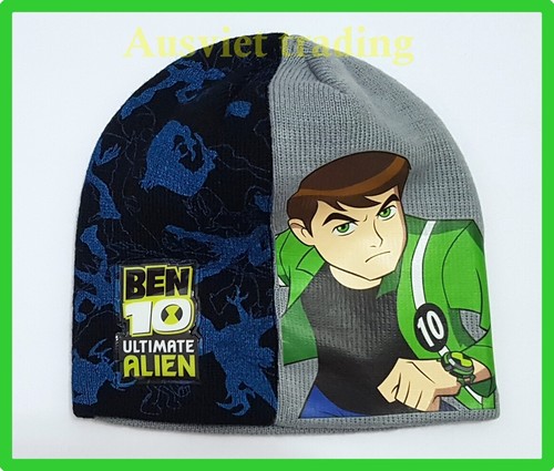 BNWT Ben Ten hat Ben 10 boys kids cartoon Beanie dual layers new ...