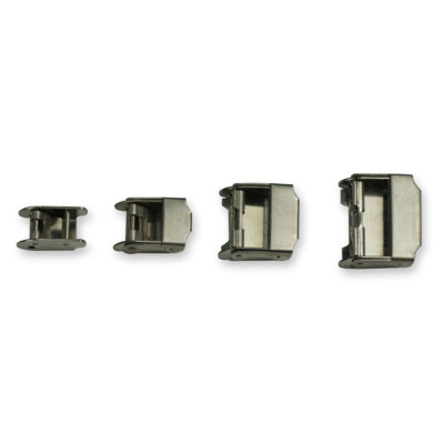 Sliding buckle clasps security clamp style 7mm-18mm watch straps ...