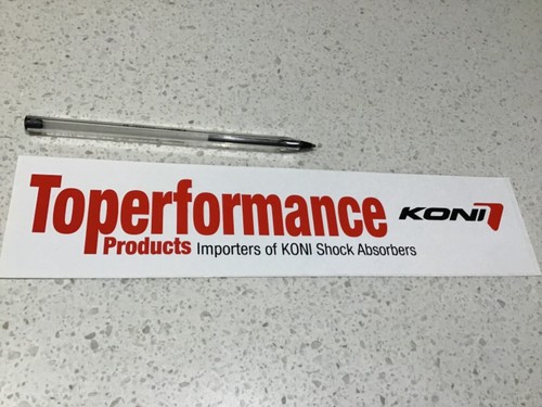 KONI sticker 4x4 4WD CARS TRUCKS MOTORCYCLE SUSPENSION SHOCKS SPRINGS ...