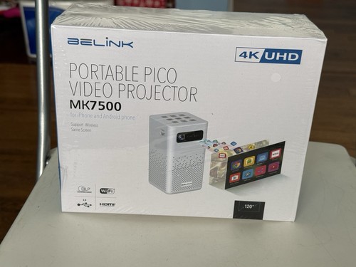 Belink MK7500 Projector , New , Sealed | eBay