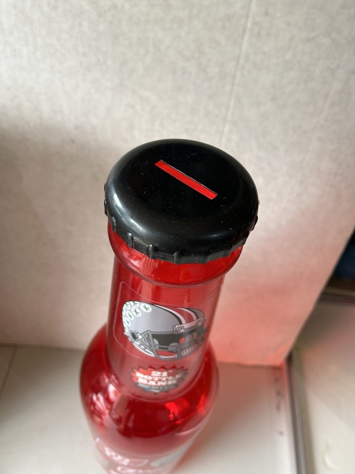 Ohio buckeyes 21 inch piggy bank coin bank bottle man cave collectible ...