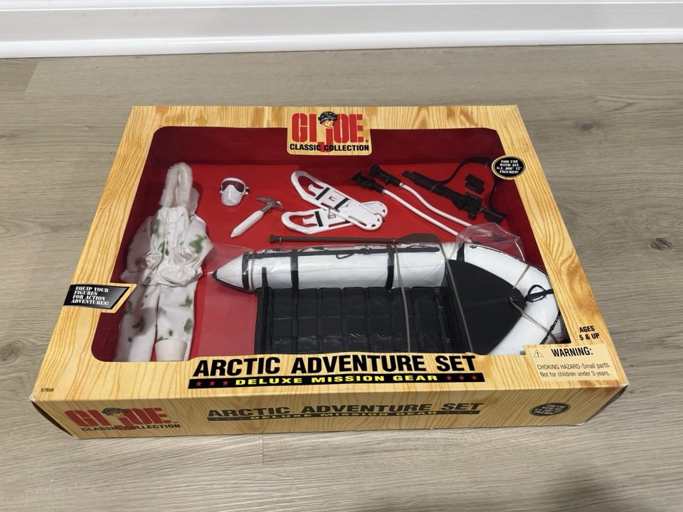 GI JOE Classic Collection Arctic Adventure Set Deluxe Mission Gear ...