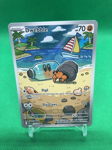 Pokemon TCG - Dwebble - 129/086 - Illustration Rare - SV: Black Bolt ...