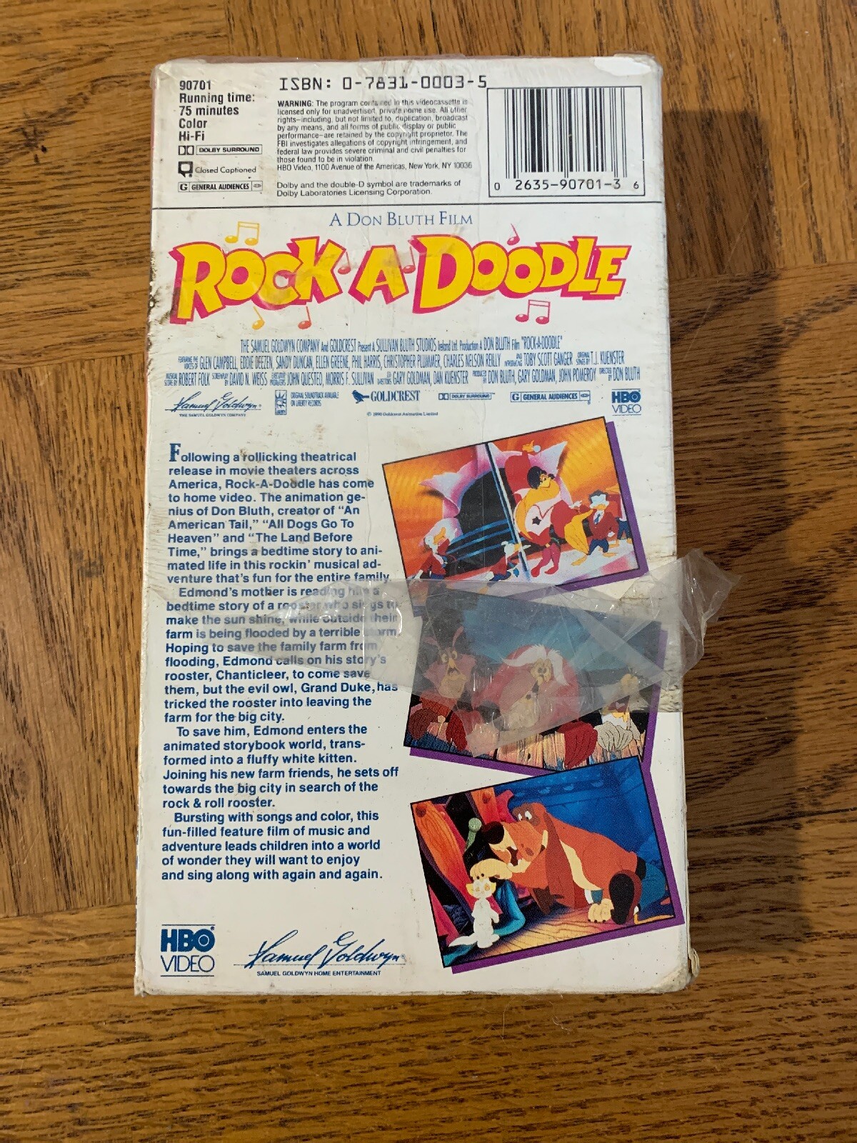 Rock A Doodle VHS | eBay