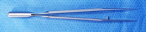 S&T FRS-18 RM-8WP Satellight Counter Balanced Forceps, Straight | eBay